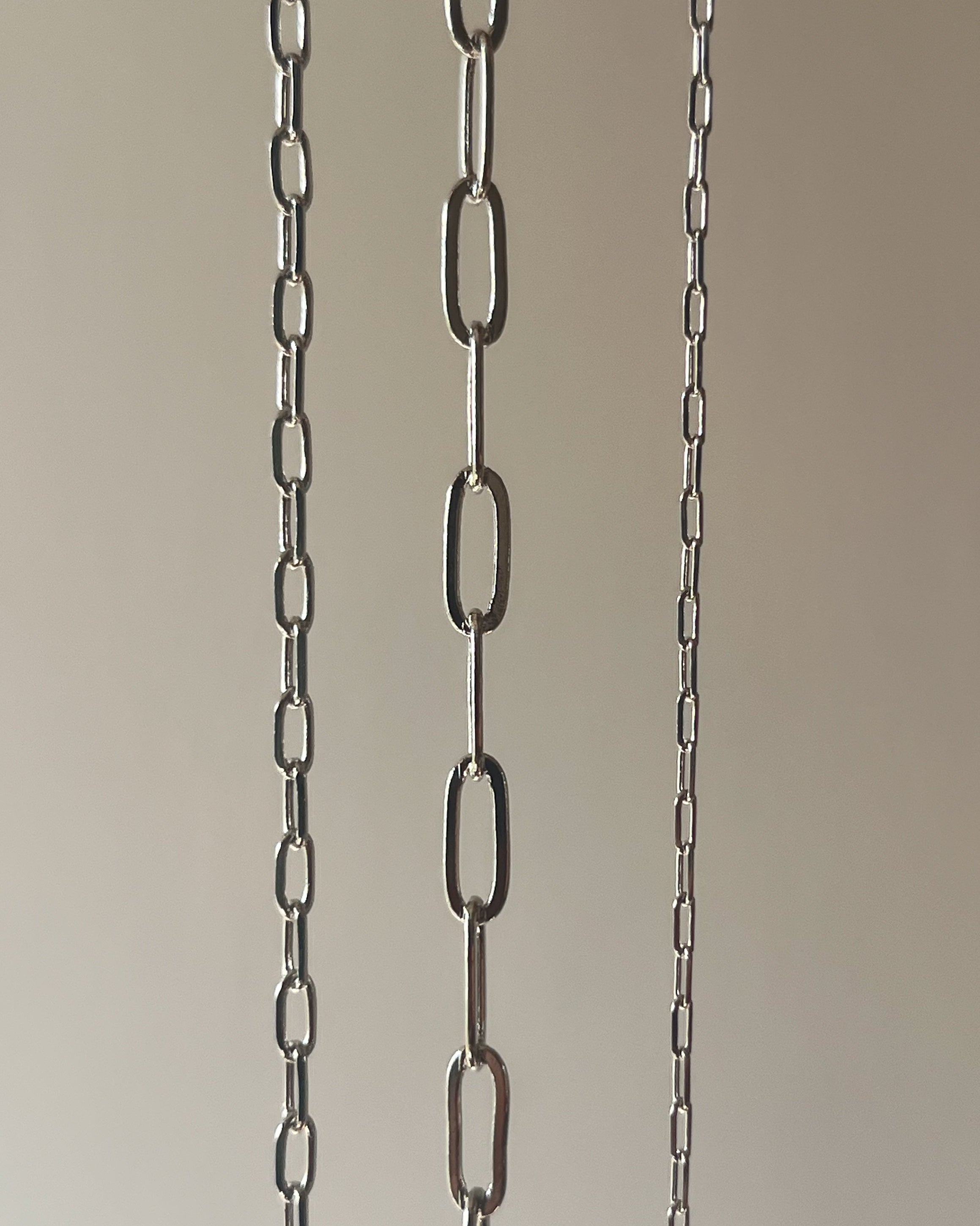 Paper Clip Chain - 1 Meter – Sonal Beads